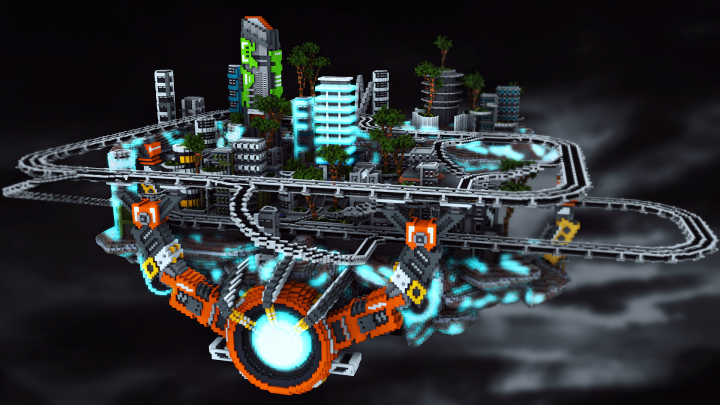 City of Undefined Gravity Minecraft Map