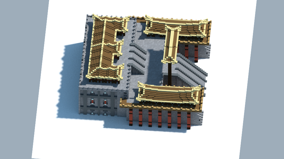 Oriental Compound Minecraft Map