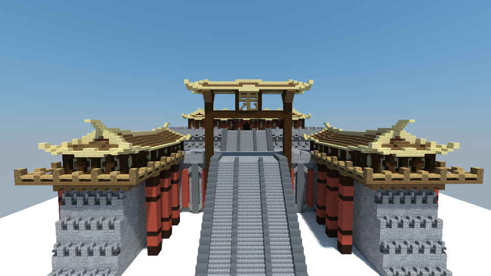 Oriental Compound Minecraft Map