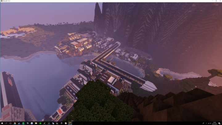 Town/city in progress Minecraft Map