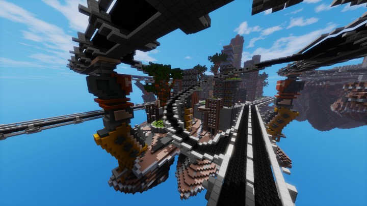 City of Undefined Gravity Minecraft Map