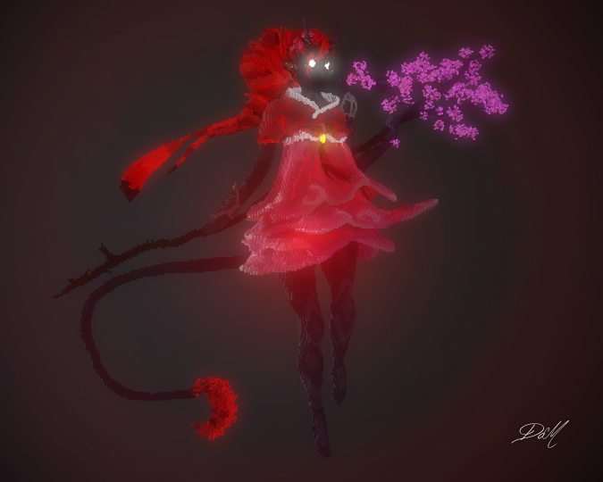 Female demon Minecraft Map