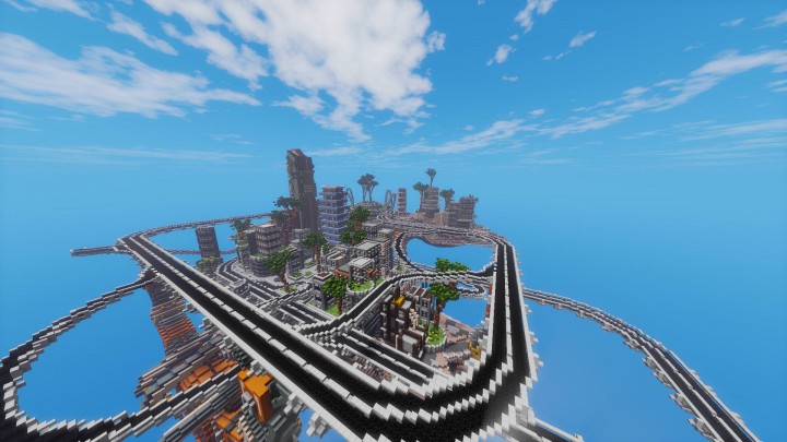 City of Undefined Gravity Minecraft Map