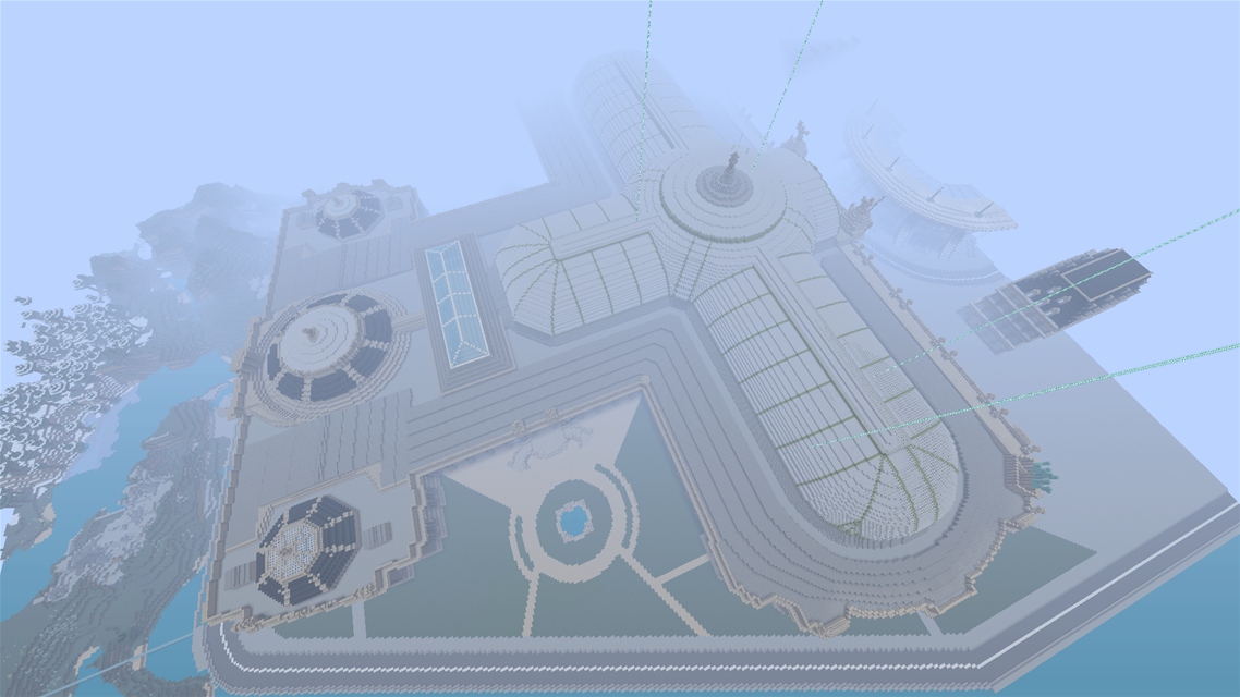 Grand Palais Paris Minecraft Map