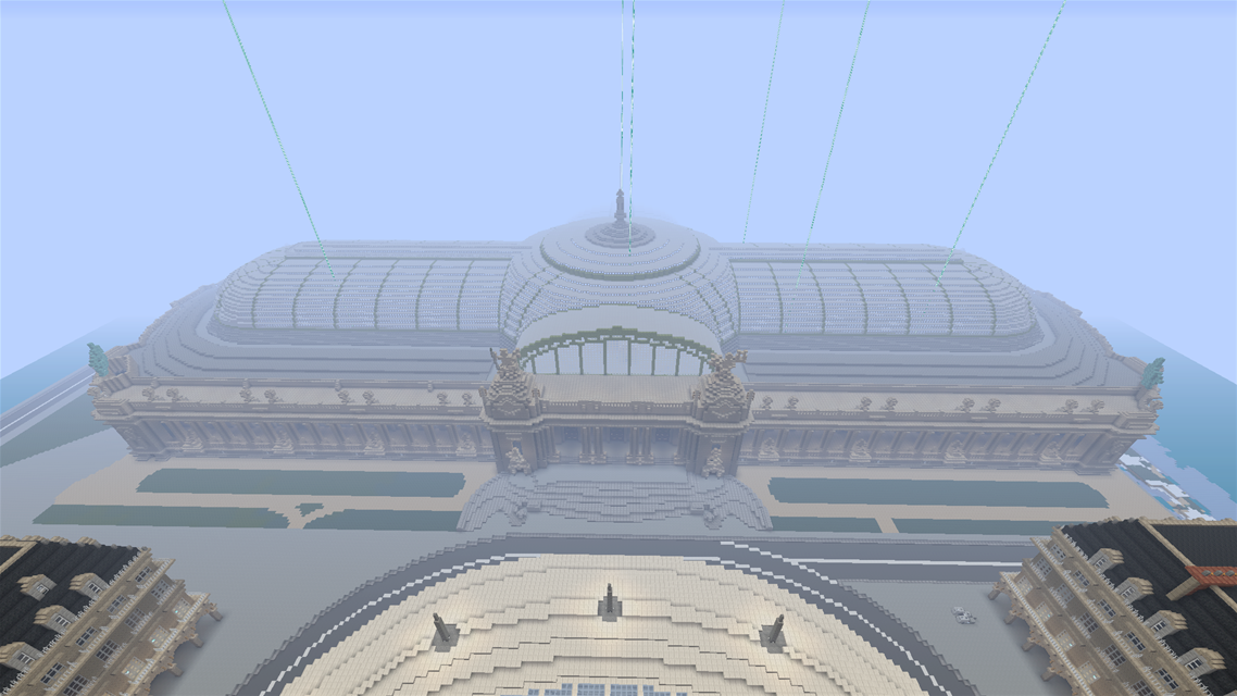 Grand Palais Paris Minecraft Map
