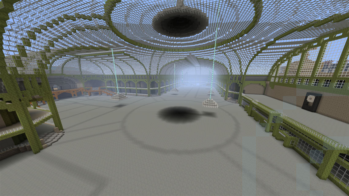 Grand Palais Paris Minecraft Map