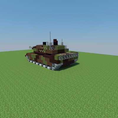 Leopard 2A6 Minecraft Map