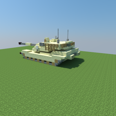 M1A2 Abrams Minecraft Map