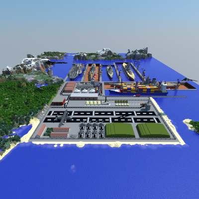 Naval Base XE [Download] Minecraft Map