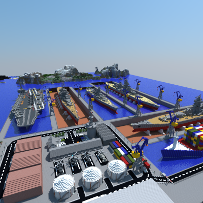 Naval Base XE [Download] Minecraft Map