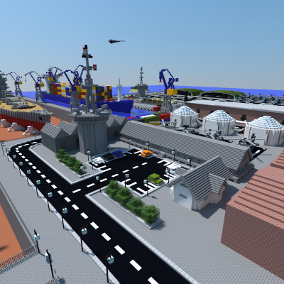 Naval Base XE [Download] Minecraft Map