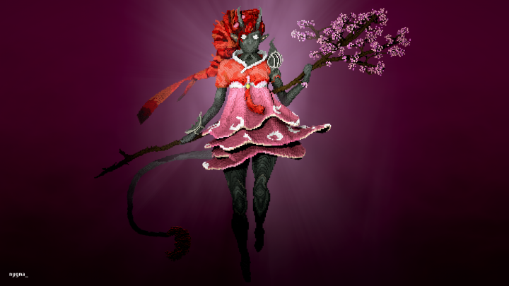 Female demon Minecraft Map