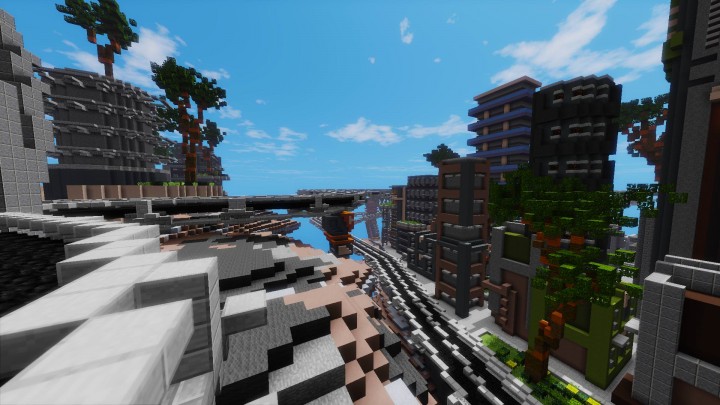 City of Undefined Gravity Minecraft Map