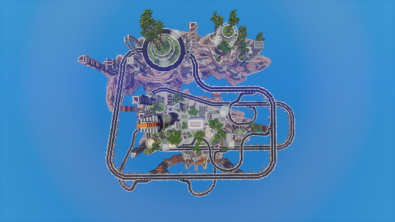 City of Undefined Gravity Minecraft Map