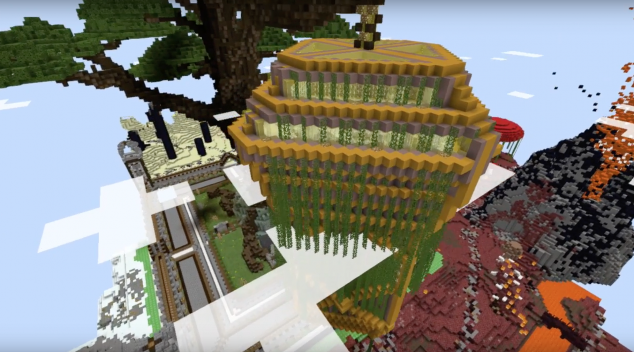 Faction Server Spawn Minecraft Map