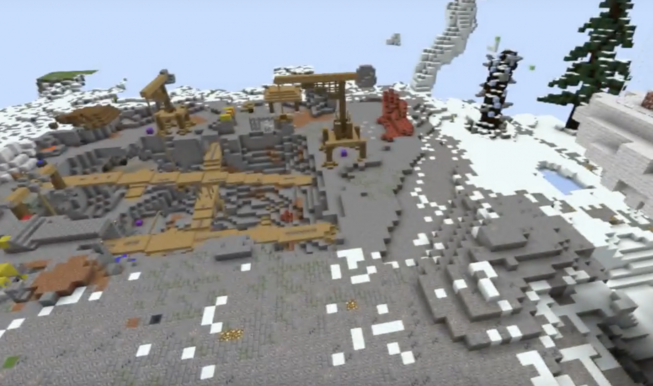 Faction Server Spawn Minecraft Map