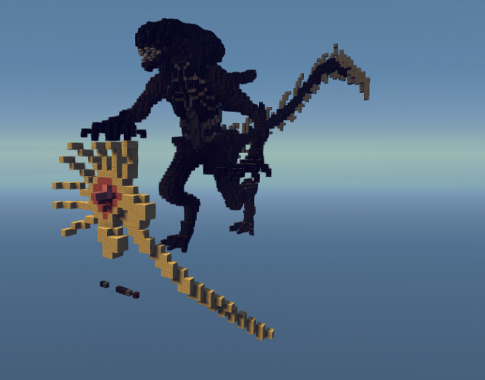 Xenomorph Drone / Alien Minecraft Map
