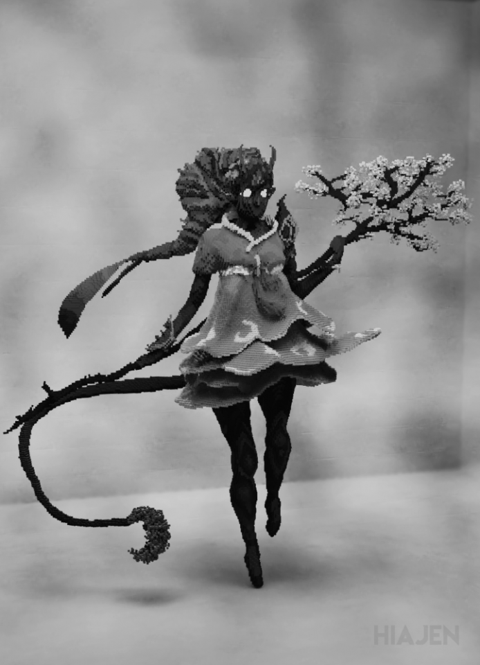 Female demon Minecraft Map