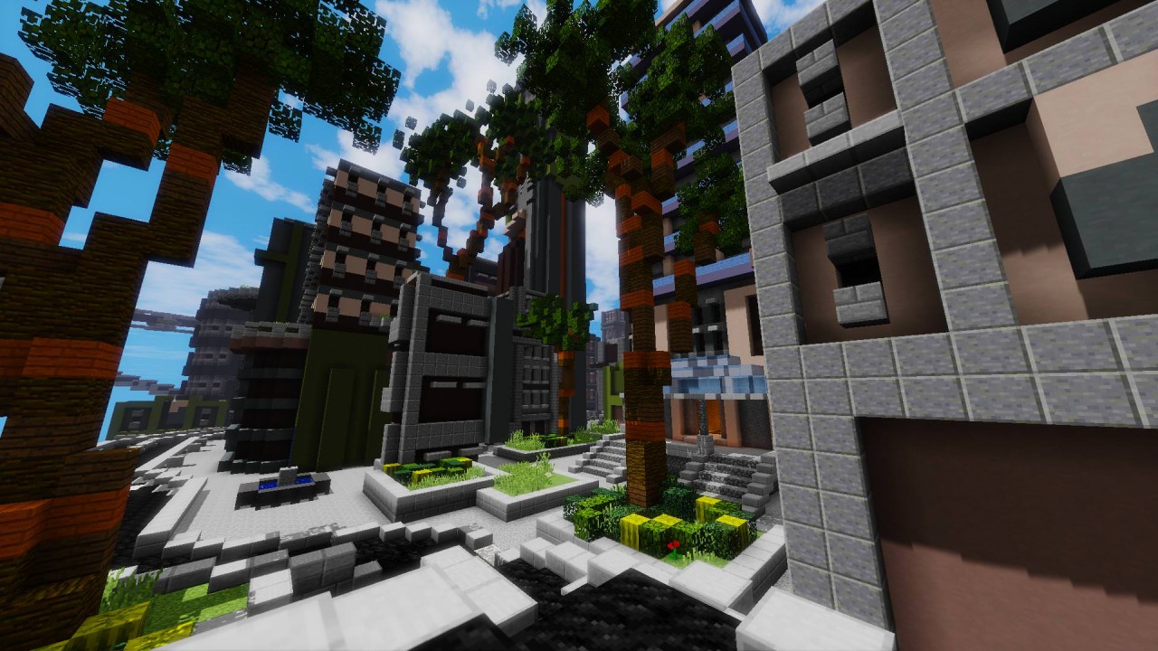 City of Undefined Gravity Minecraft Map