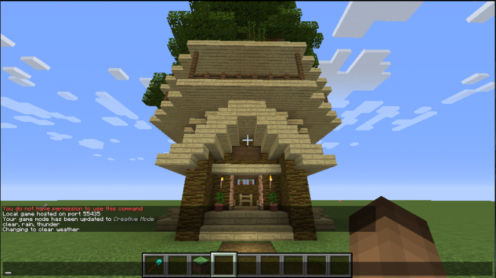 Epic Tree House!!! Minecraft Map