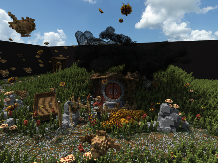 Hobbit house Minecraft Map