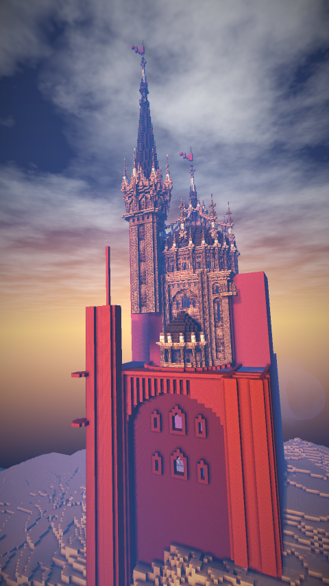 Seaside castle Minecraft Map