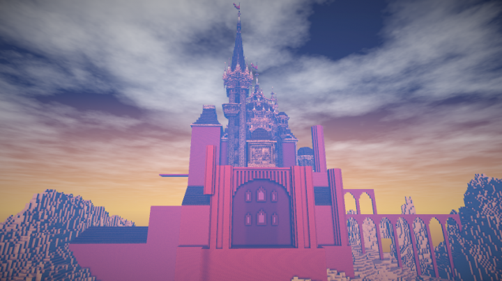 Seaside castle Minecraft Map