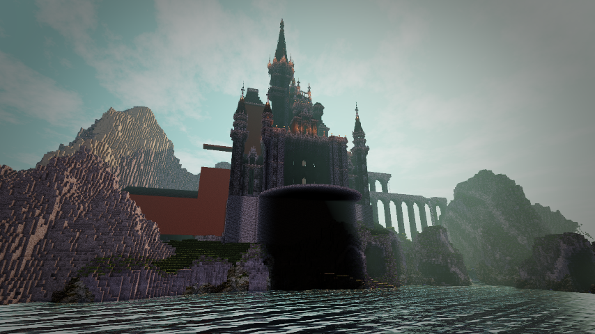 Seaside castle Minecraft Map