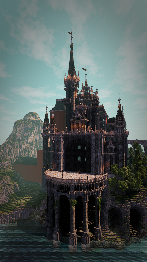 Seaside castle Minecraft Map