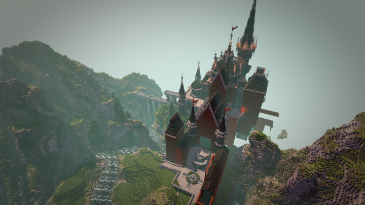 Seaside castle Minecraft Map