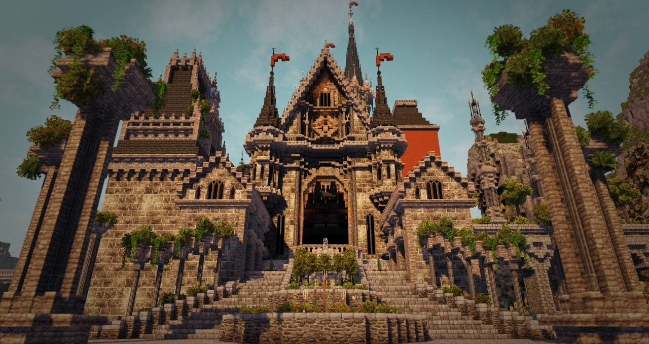 Seaside castle Minecraft Map