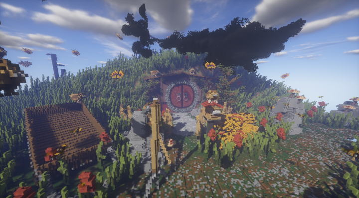 Hobbit house Minecraft Map