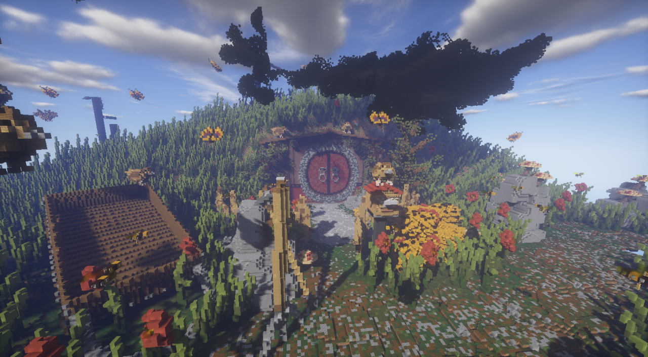 Hobbit house Minecraft Map