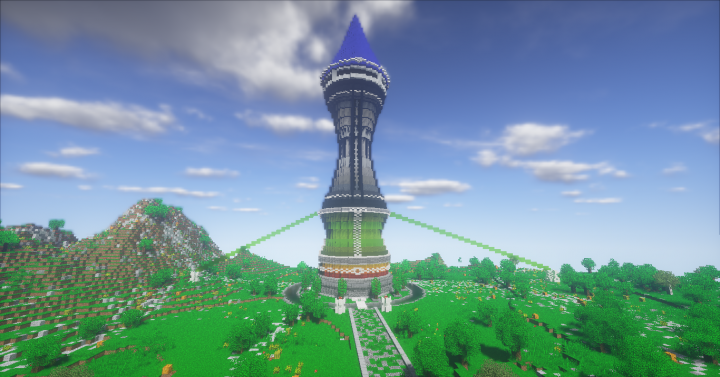 Epic Tower Building Minecraft Map