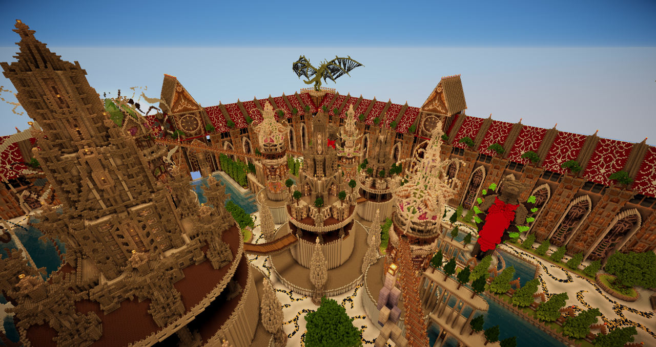 Oasis, A Minecraft work of Art Minecraft Map