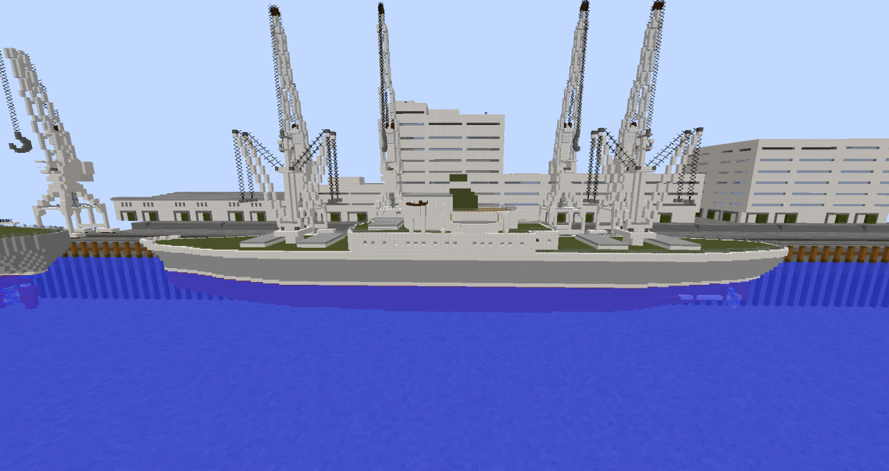 Cargo Ship #1 Minecraft Map