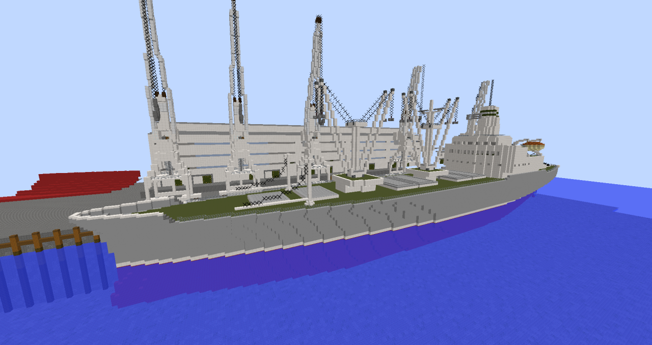 Cargo Ship #1 Minecraft Map