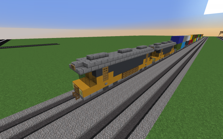 Freight Train 3 Minecraft Map