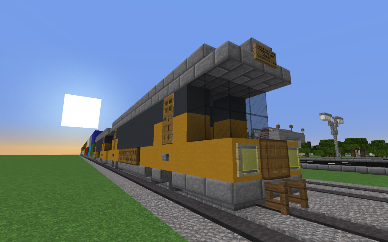 Freight Train 3 Minecraft Map