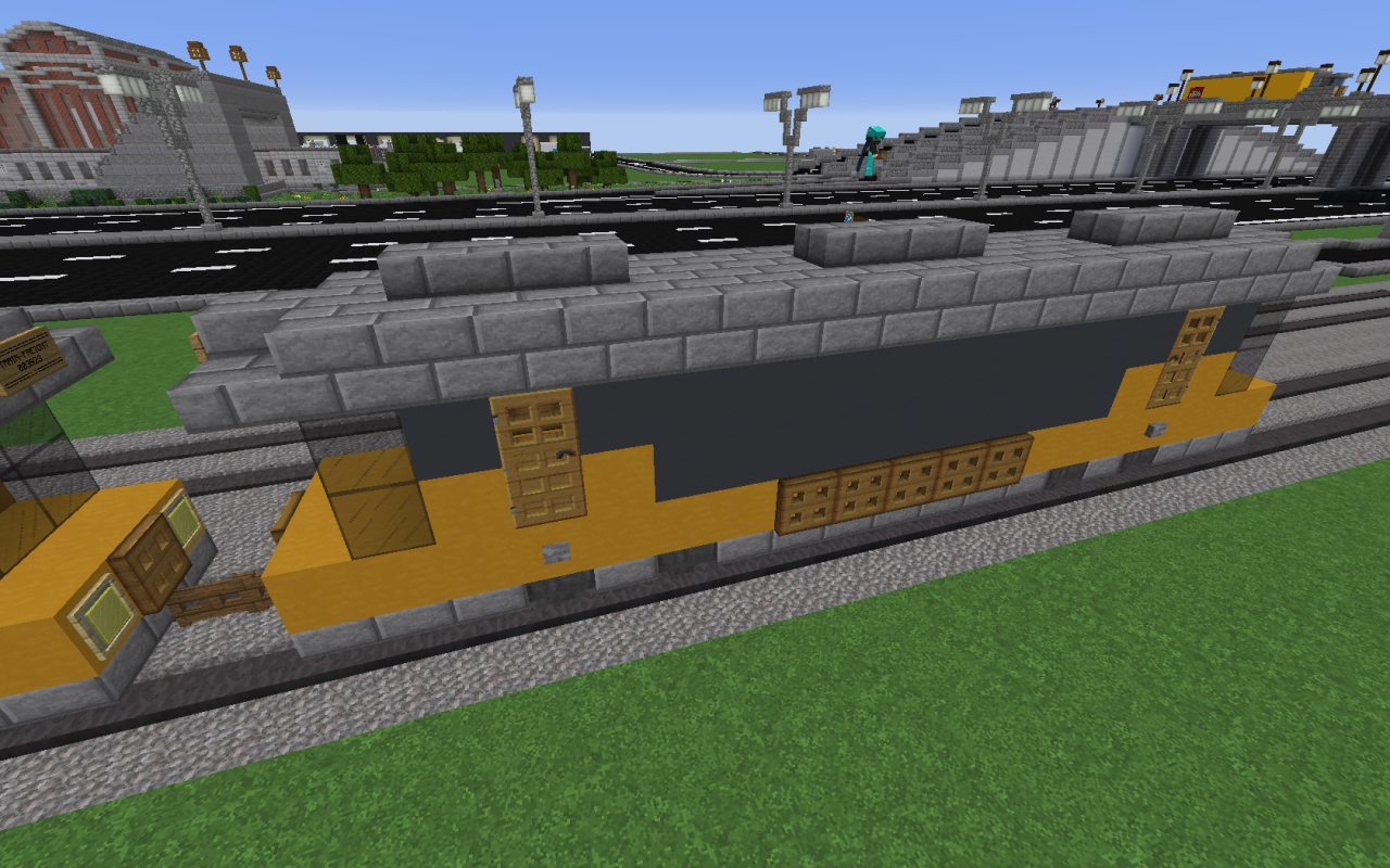 Freight Train 3 Minecraft Map