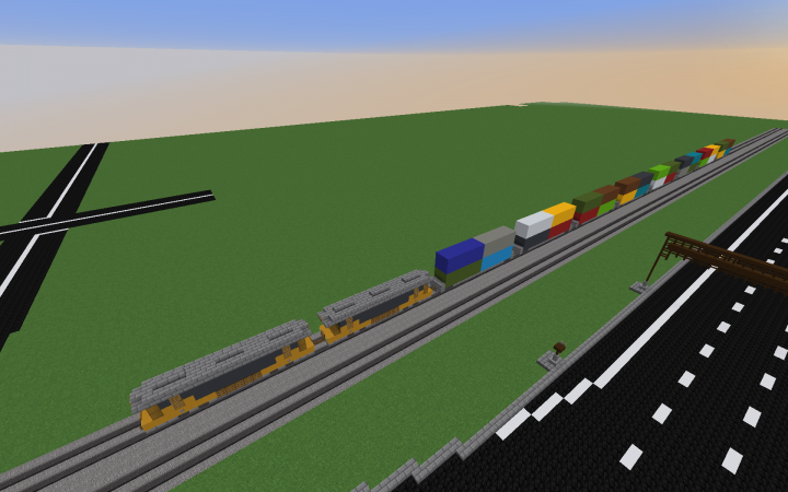 Freight Train 3 Minecraft Map