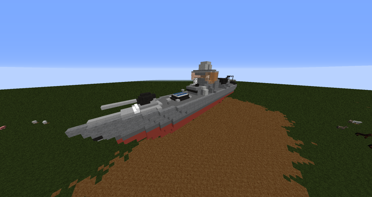 Perrault-class Corvette Minecraft Map