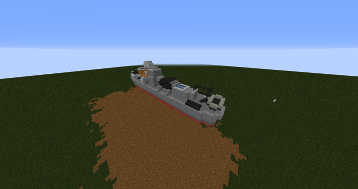 Perrault-class Corvette Minecraft Map