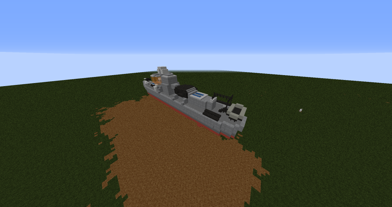 Perrault-class Corvette Minecraft Map