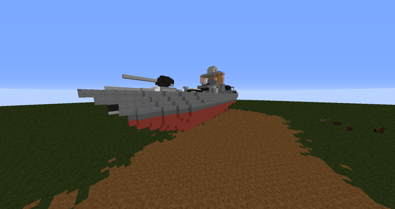 Perrault-class Corvette Minecraft Map