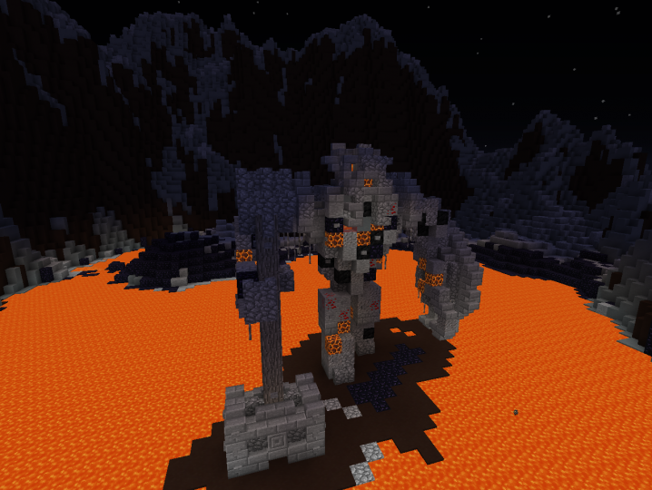 Magma giant Minecraft Map