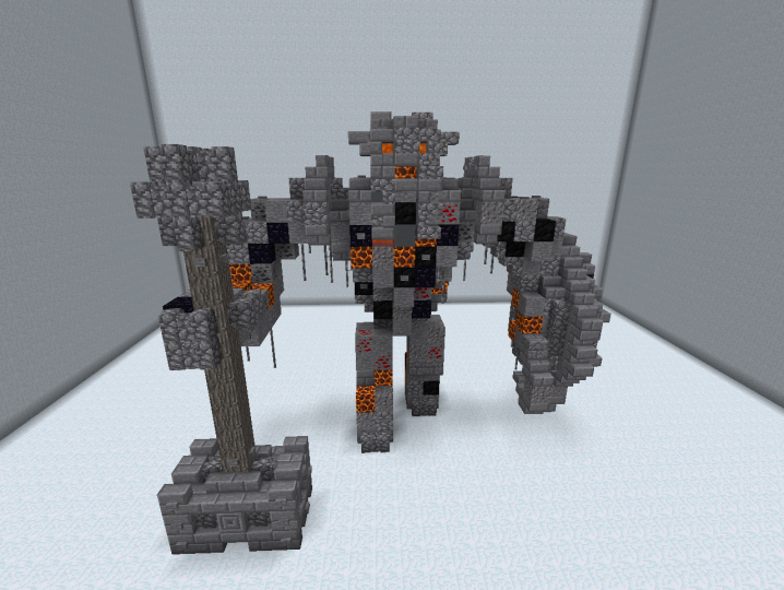 Magma giant Minecraft Map