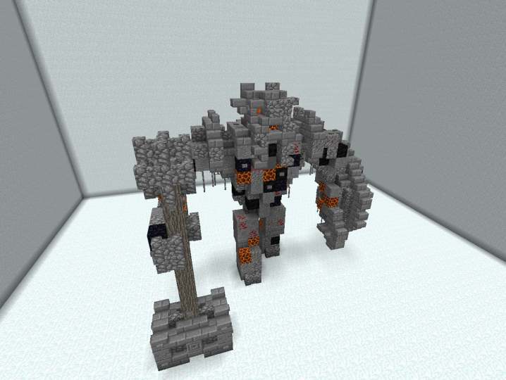 Magma giant Minecraft Map