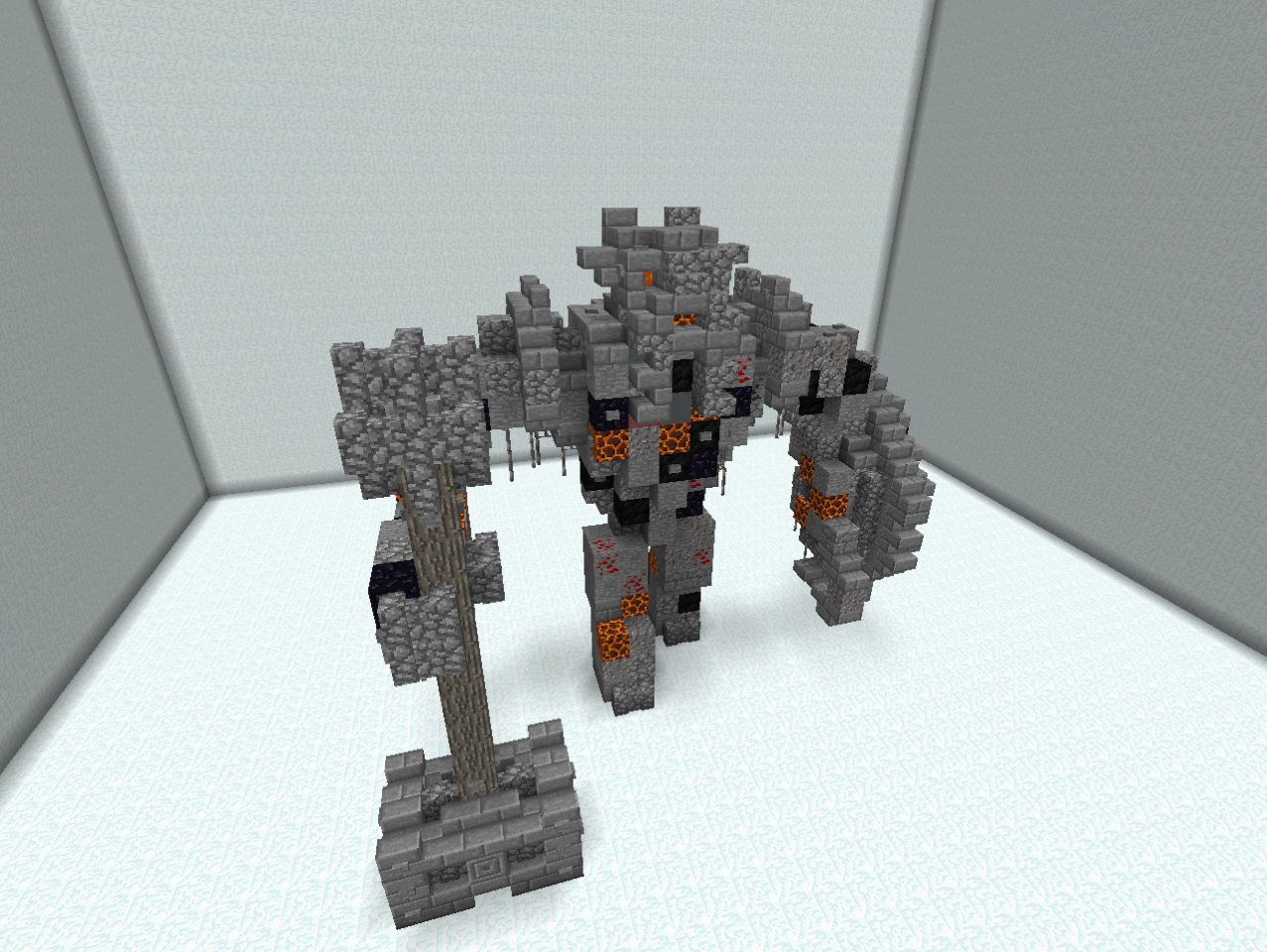 Magma giant Minecraft Map