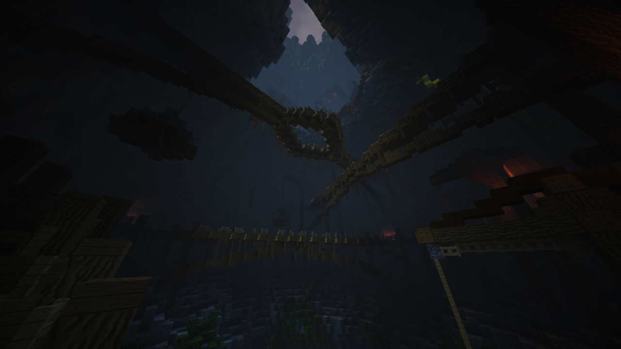 Minecraft Project Lobby Vertical Cave Minecraft Map